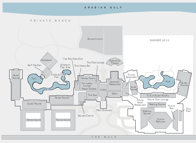 The Ritz Hotel London Map - United States Map