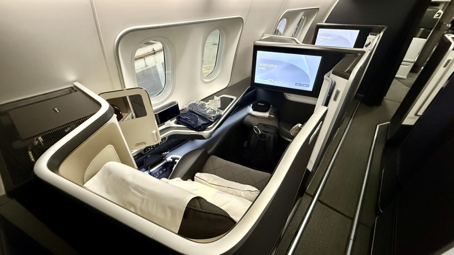 British Airways First Class Review Boeing 787-10 (März 2025)
