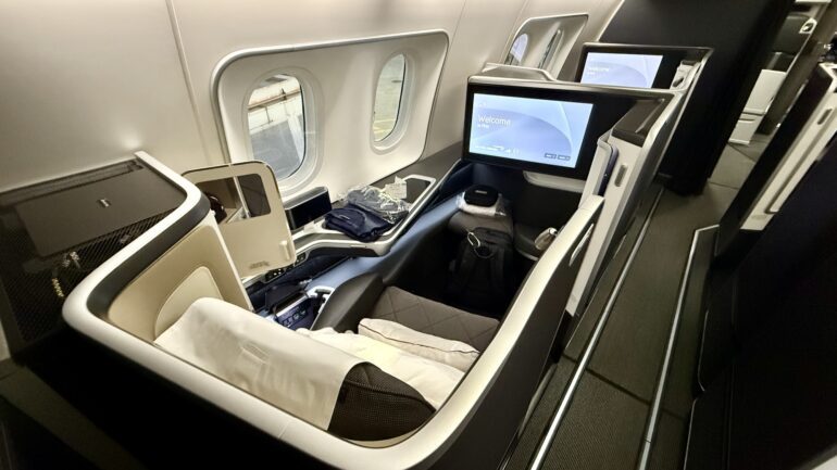 British Airways First Class Review Boeing 787-10 (März 2025)